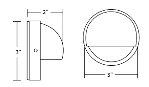 Halco Sollos DECK POST LIGHTS DPL033-TB Textured Black Lamp JC20 ...