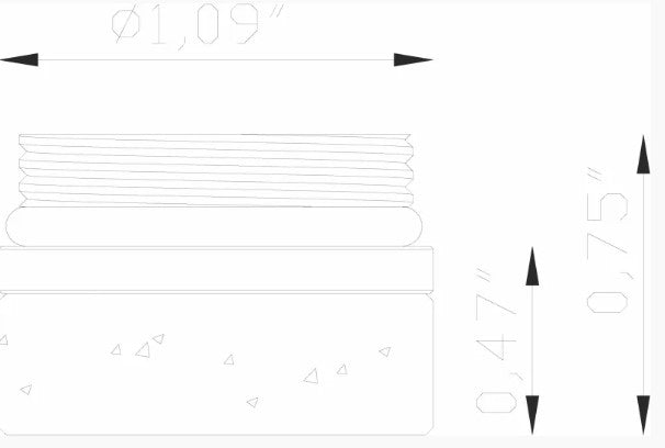 Lumien Nano, Shroud, Glass Shroud with Brass Attachment – Atlantic Lighting