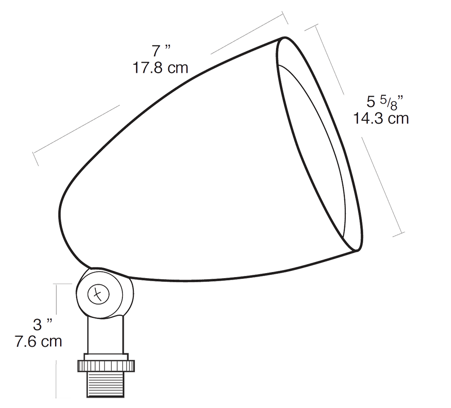 RAB Lighting HB101 PAR38 Bullet Floodlight – Atlantic Lighting