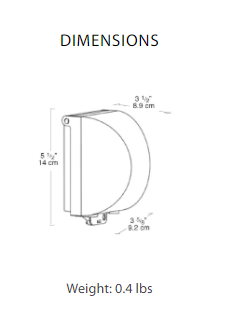 RAB Lighting TCB Clear PVC plastic turtle cover with lockable latch ...